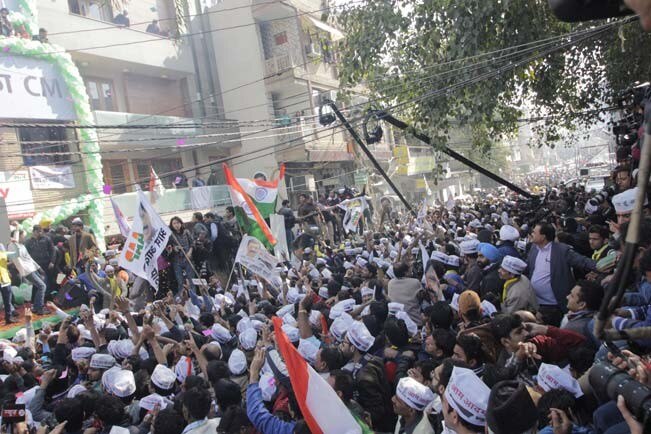Delhi Assembly Election Results 2015: Aam Aadmi Party (AAP) wins Delhi ...