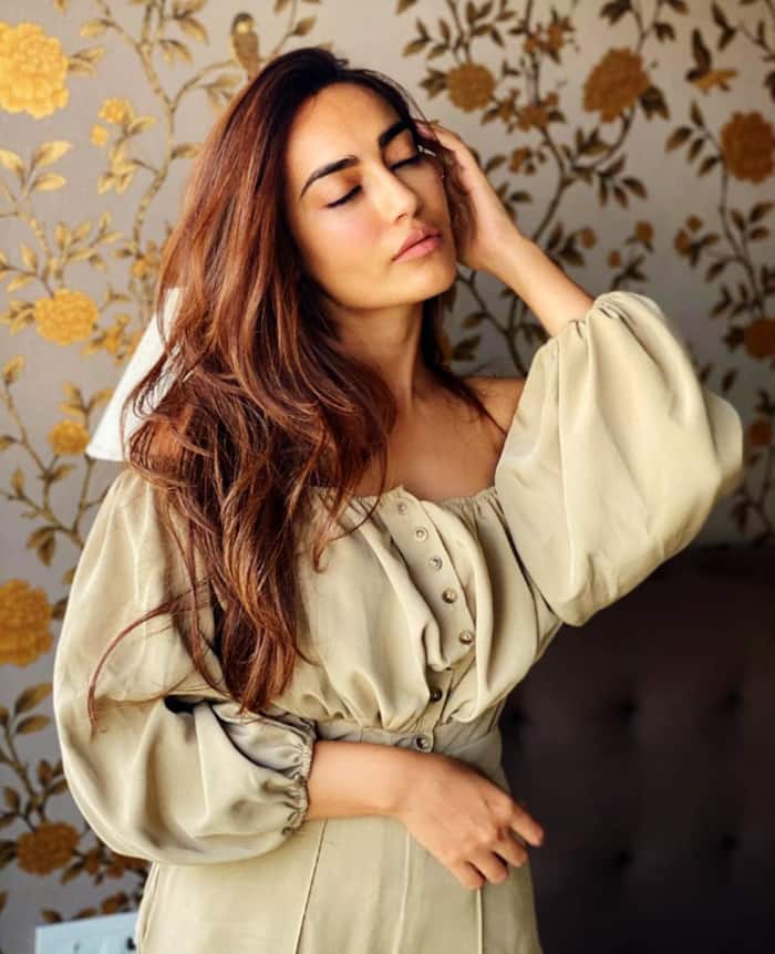 Surbhi Jyoti strikes a pose in her sultry outfit
