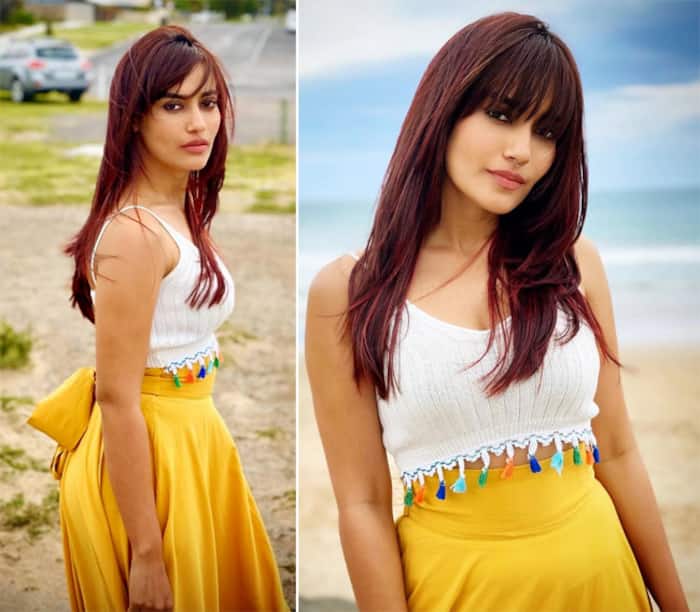 Surbhi Jyoti Looks Adorable in Vibrant Dress