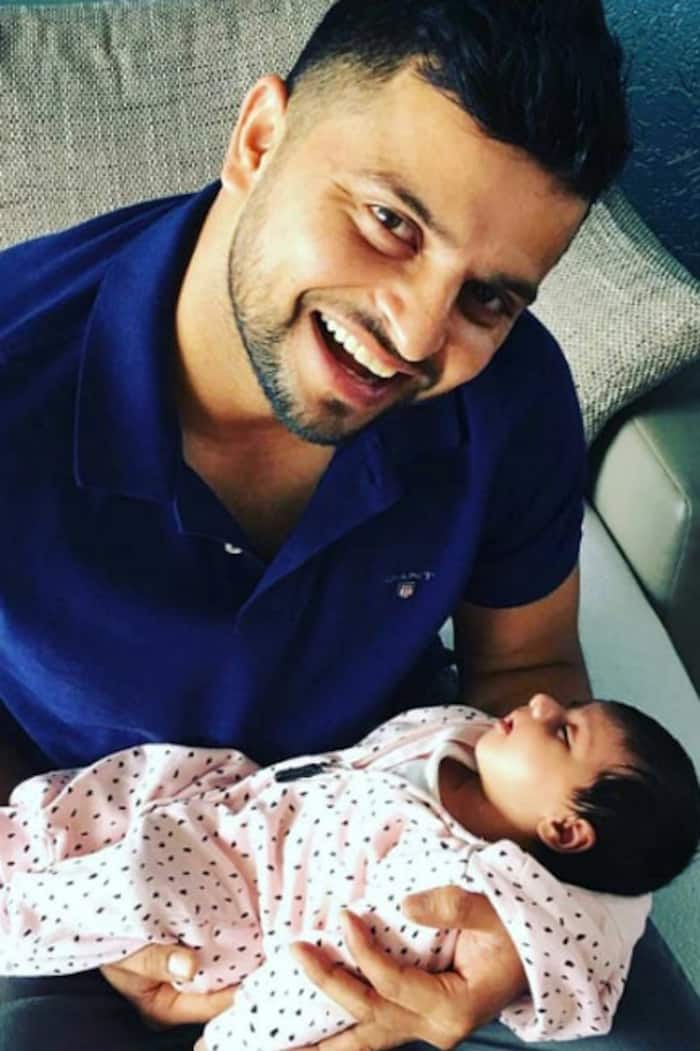 Cricketer Suresh Raina becomes proud father of a baby girl