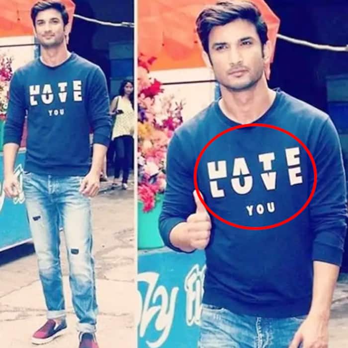 When Sushant Singh Rajput Wears T Shirts With Hidden Message