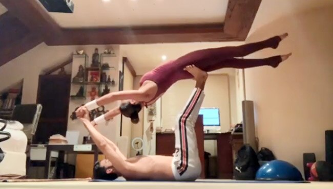 Sushmita and Rohman's drool worthy workout