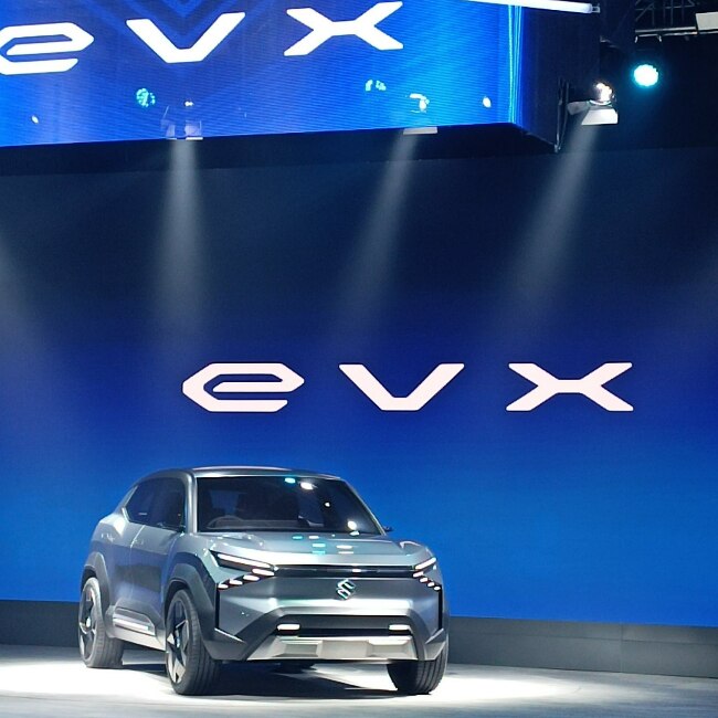 Maruti Suzuki Unveils Concept Electric SUV 'eVX' With 550 Km Range At Auto Expo 2023 — See Pictures