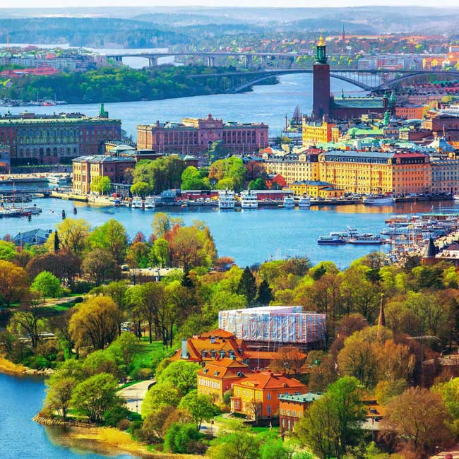 Sweden as tenth happiest country of the world