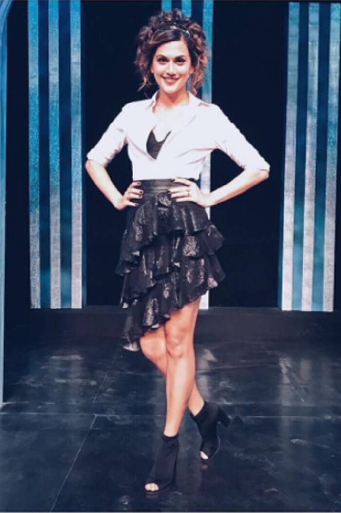 Taapsee Pannu flaunts her seducing legs for the Maxim cover shoot