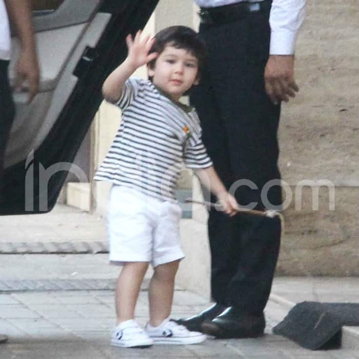 Taimur looked stylish
