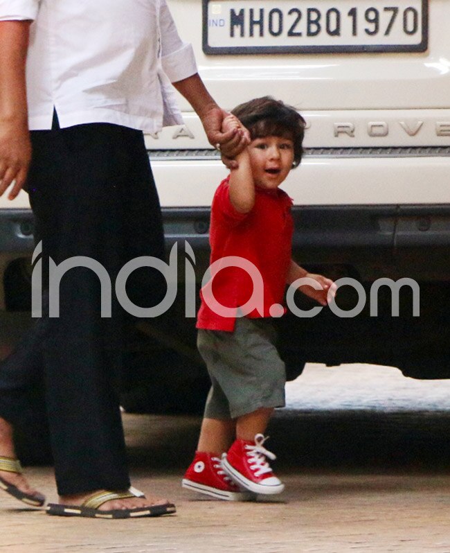 Taimur is Winning The Internet With his Maldives Pictures