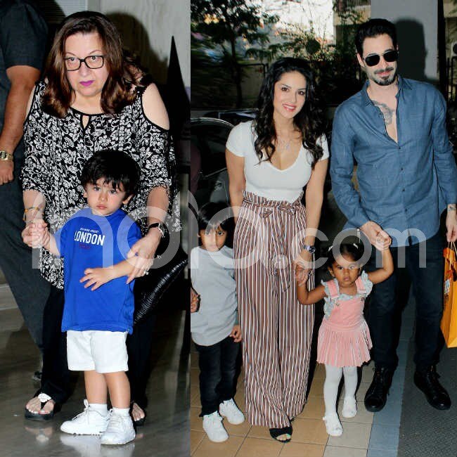 Taimur looked sad