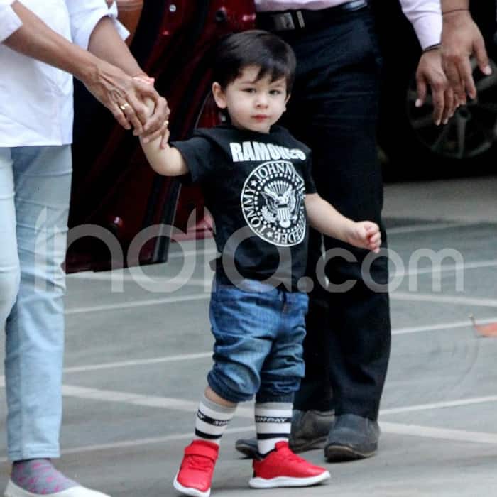 Taimur utilised his Sunday well