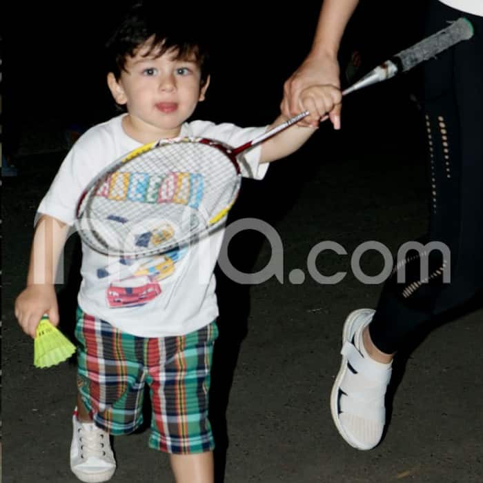 Kareena Kapoor Khan Takes Taimur Ali Khan to Play Badminton