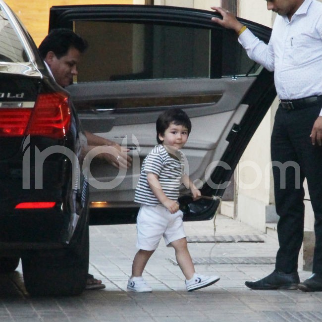 Taimur looked stylish