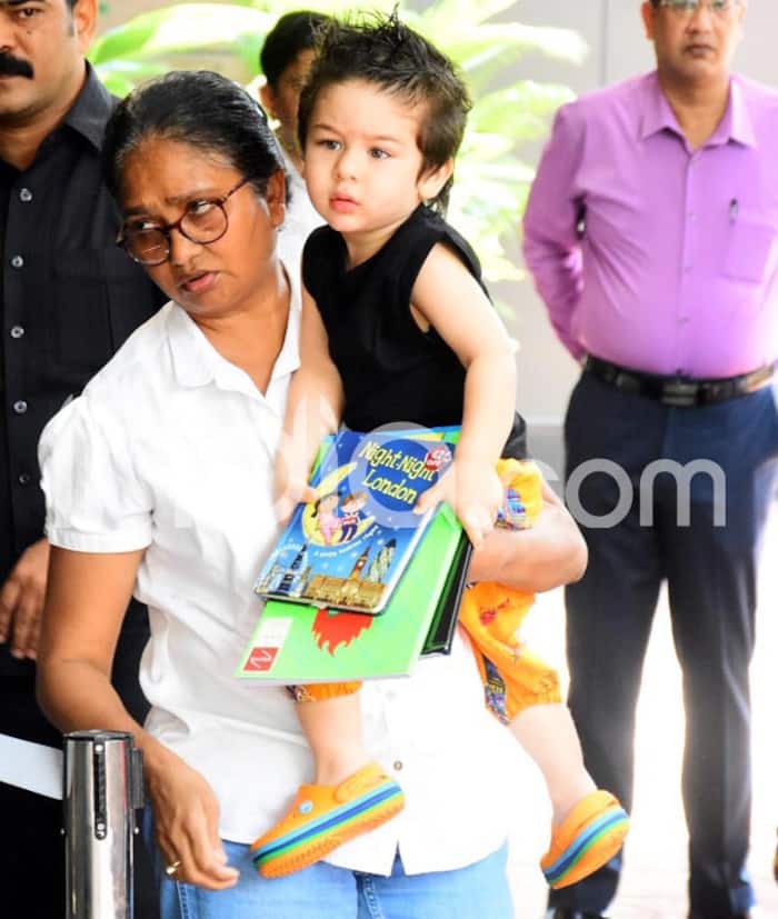 Taimur Ali Khan And His Spiked Hair Attend School's Annual Day Celebration