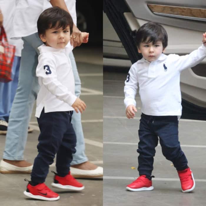 Taimur's stylish look