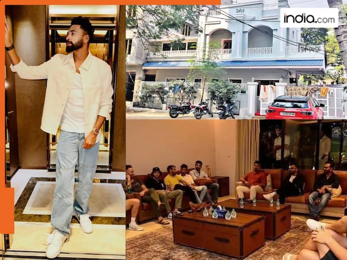 Mohammed Siraj's bungalow has a special trophy wall