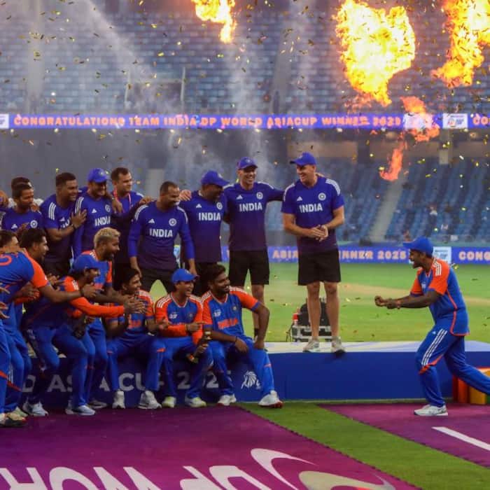 Team India didn't receive the Asia Cup 2025 winner's trophy