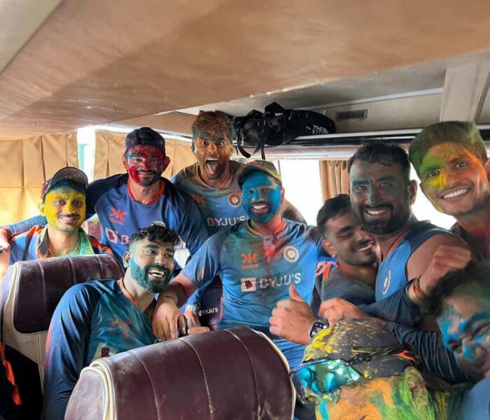 Team India Holi Hain!
