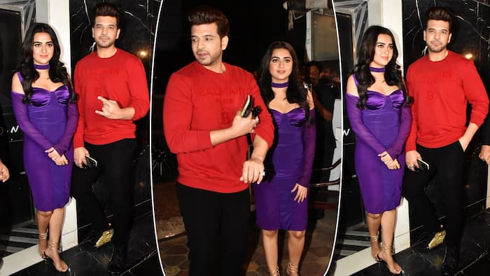 Karan Teja party out with their friends in stylish looks see pics