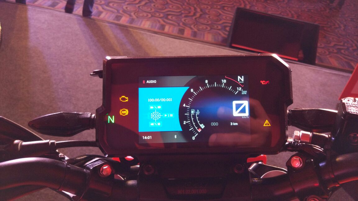 TFT Instrument cluster