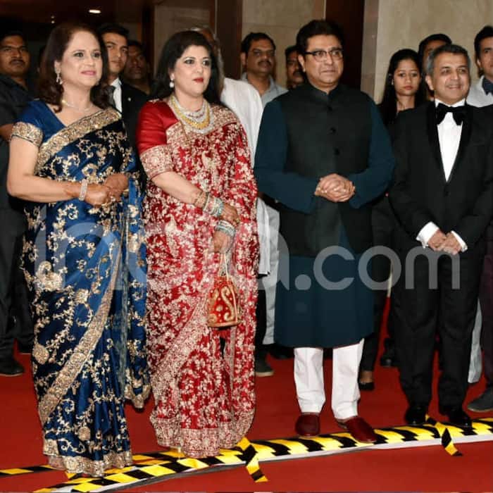 Amit Thackeray-Mitali Borude Wedding Reception Pics: Thackeray And ...