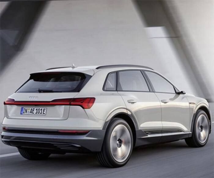 The Audi E Tron SUV is company's first ever fully electric car