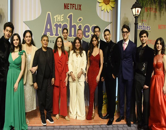 Inside Pics From The Archies' Screening: Aditya Roy Kapur-Ananya Panday ...