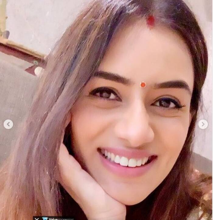 The ceremony took place at Smriti and Gautam’s home in Mumbai