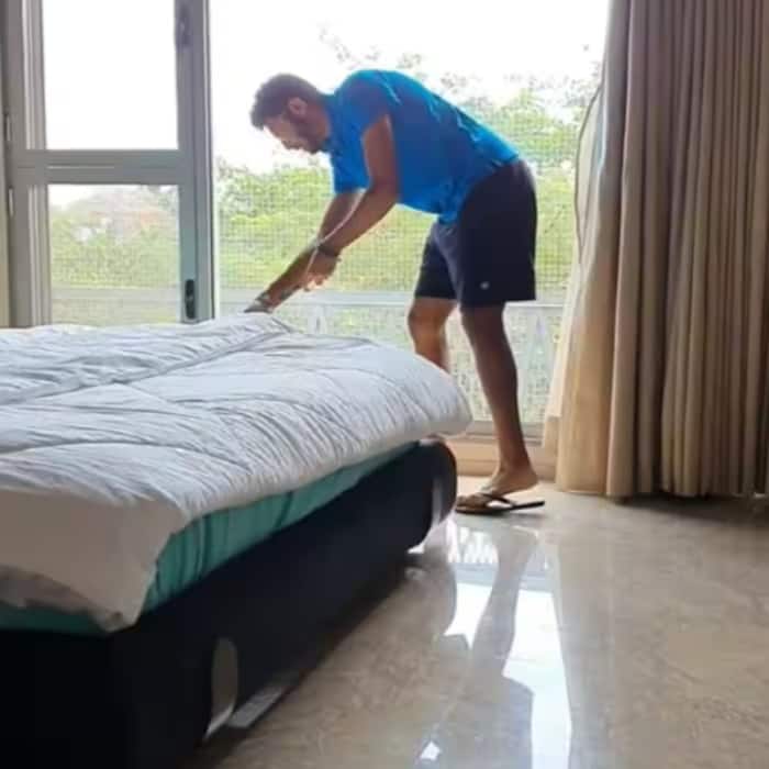 Inside photos of Jasprit Bumrah and Sanjana Ganesan's Rs 30000000 luxurious house with modern ...