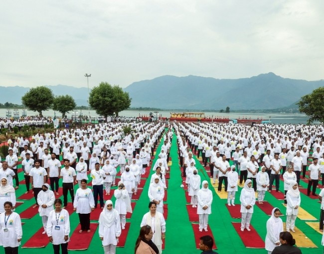 The event was held at SKICC Srinagar