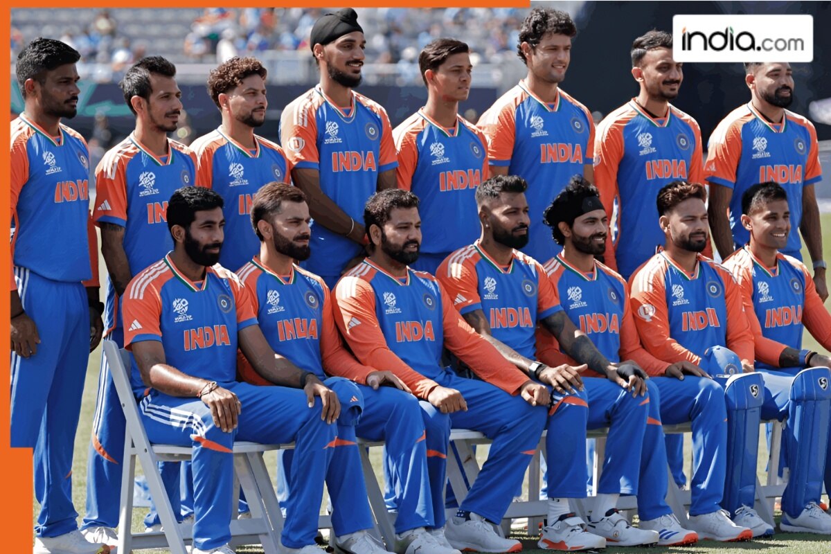 2019 Indian Cricket Team Orange Jersey