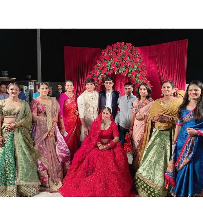 Wrestler Babita Phogat Marries Fellow Wrestler Vivek Suhag | SEE PICS