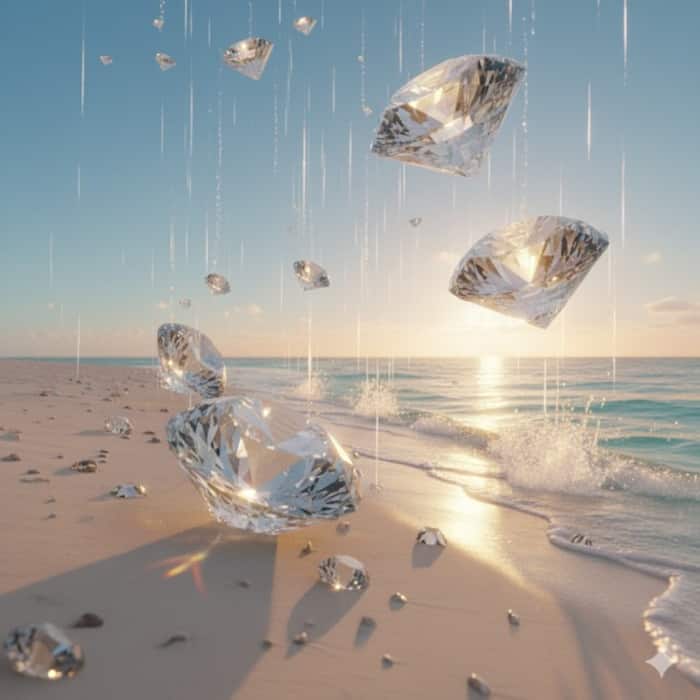 This is the Richest Planet in the universe where diamonds fall like rain