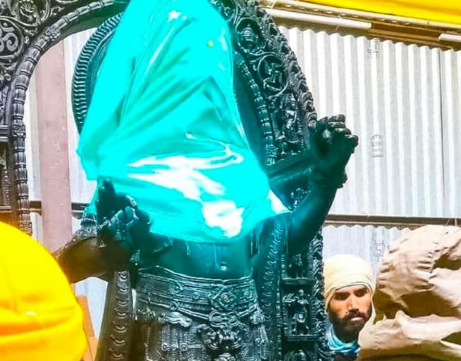 The idol of 'Ram Lalla' is carved by Arun Yogiraj.