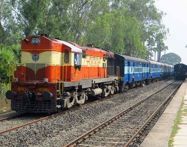 The Indian Railways is the world's fourth largest rail network.