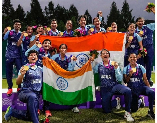 Smriti Mandhana, Titas Sadhu Star As India Clinch Historic Asian Games ...