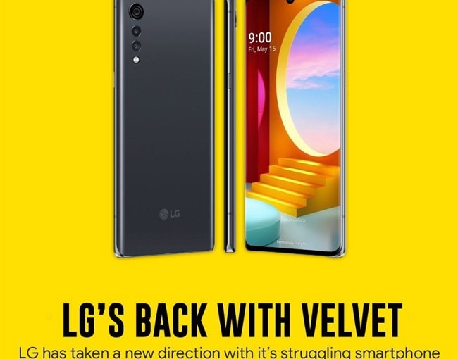 The LG Velvet will feature a 48 megapixel main shooter