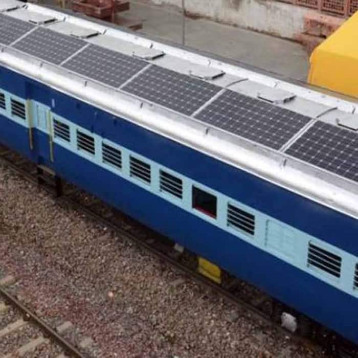 Know more about India’s First Solar Paneled Train
