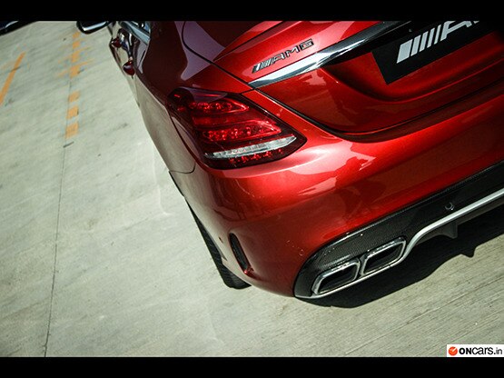 The new Mercedes Benz C43 AMG can easily accelerate from 0 to 100 kmpl ...