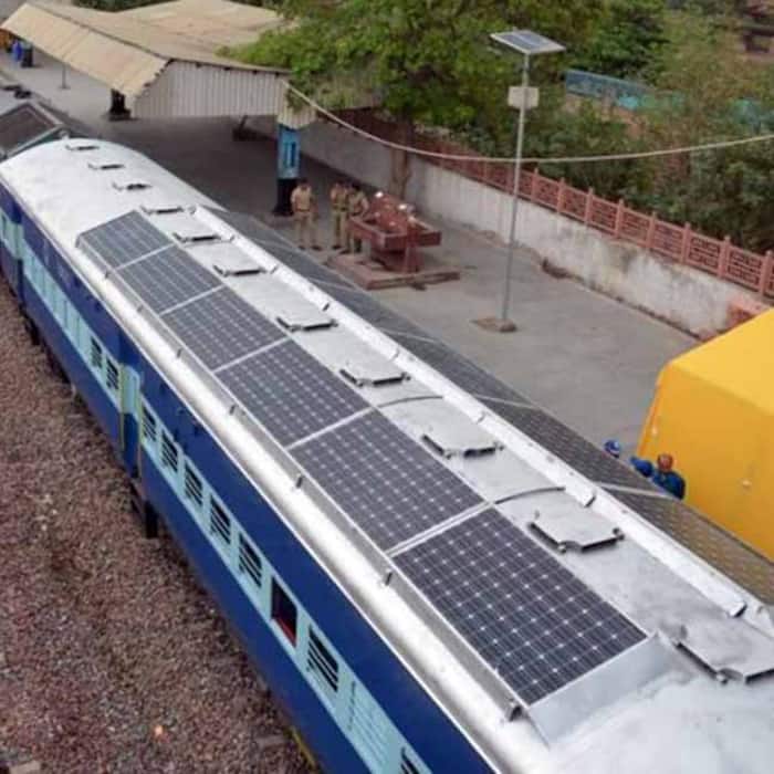 Know more about India’s First Solar Paneled Train