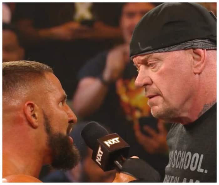 WWE: Hall Of Famer Undertaker Makes A Surprising Return To NXT - PICTURES