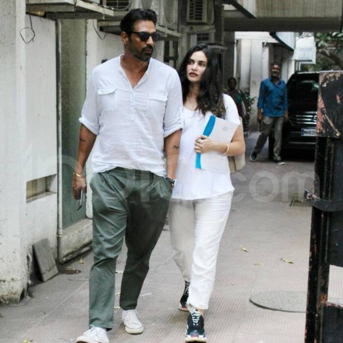 Arjun Rampal And Gabrielle Demetriades Make a Happy Couple For The ...