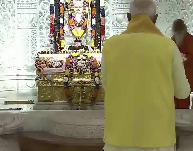 This is PM Modi's first visit to Ayodhya after the Ram Lalla idol's ...