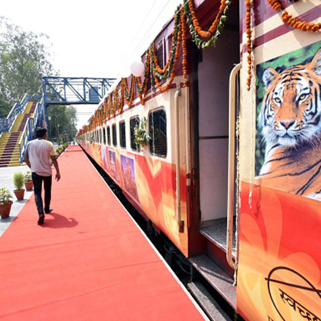 ‘Tiger Express’ train with semi luxury facilities in India
