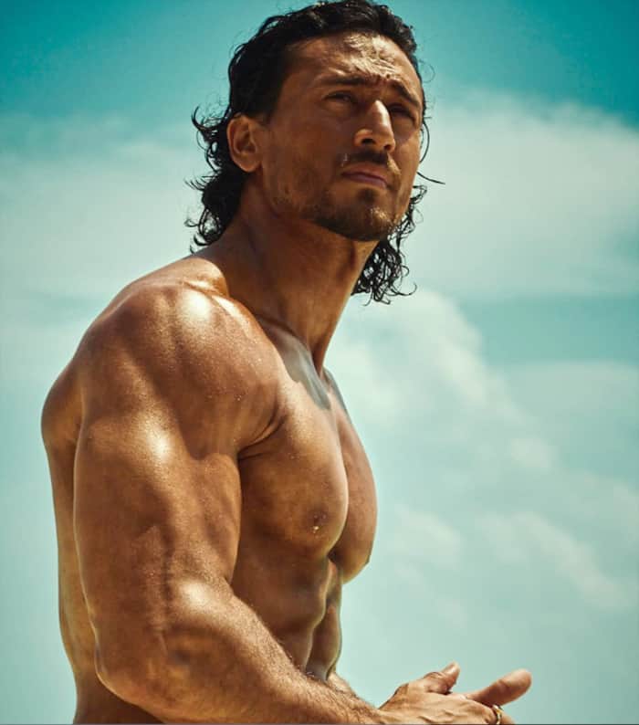 Tiger Shroff grabs our attention for his shirtless looks