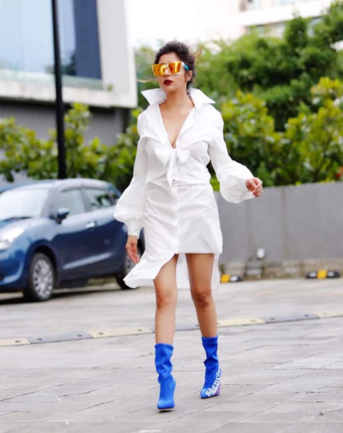 Tina Datta dazzles in White