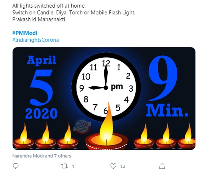 Top Memes on PM Modi ‘9 Baje 9 Minute’