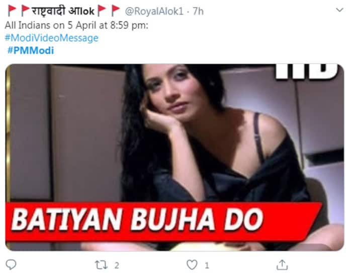 Memes on PM Modi's April 5 request