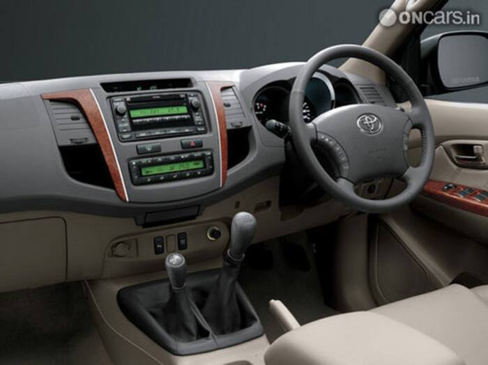 Toyota Fortuner Interior