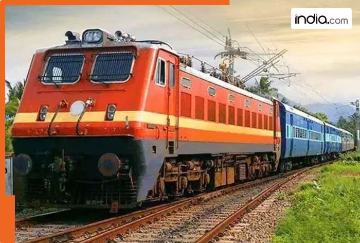 Train stripes: Why do Indian Railways have yellow, blue and red stripes ...