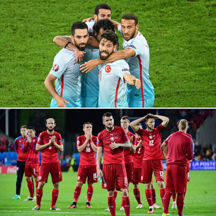 UEFA EURO 2016 Group D match: Check out in pics how Turkey sent Czech ...