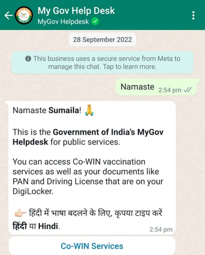 Want to Download Aadhaar, PAN Card on Your Phone Using WhatsApp? Check ...
